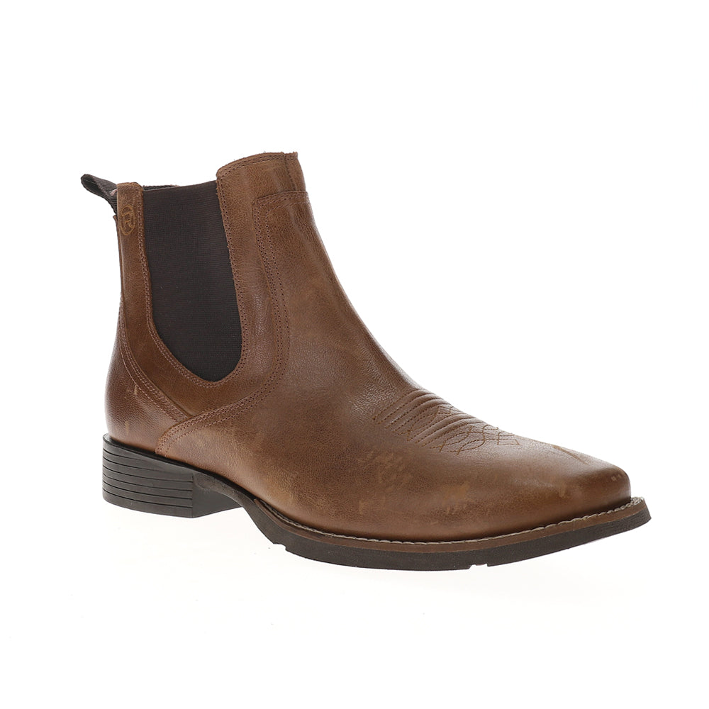 Shop Brown Mens Magnum Round Toe Chelsea Boots – Shoebacca