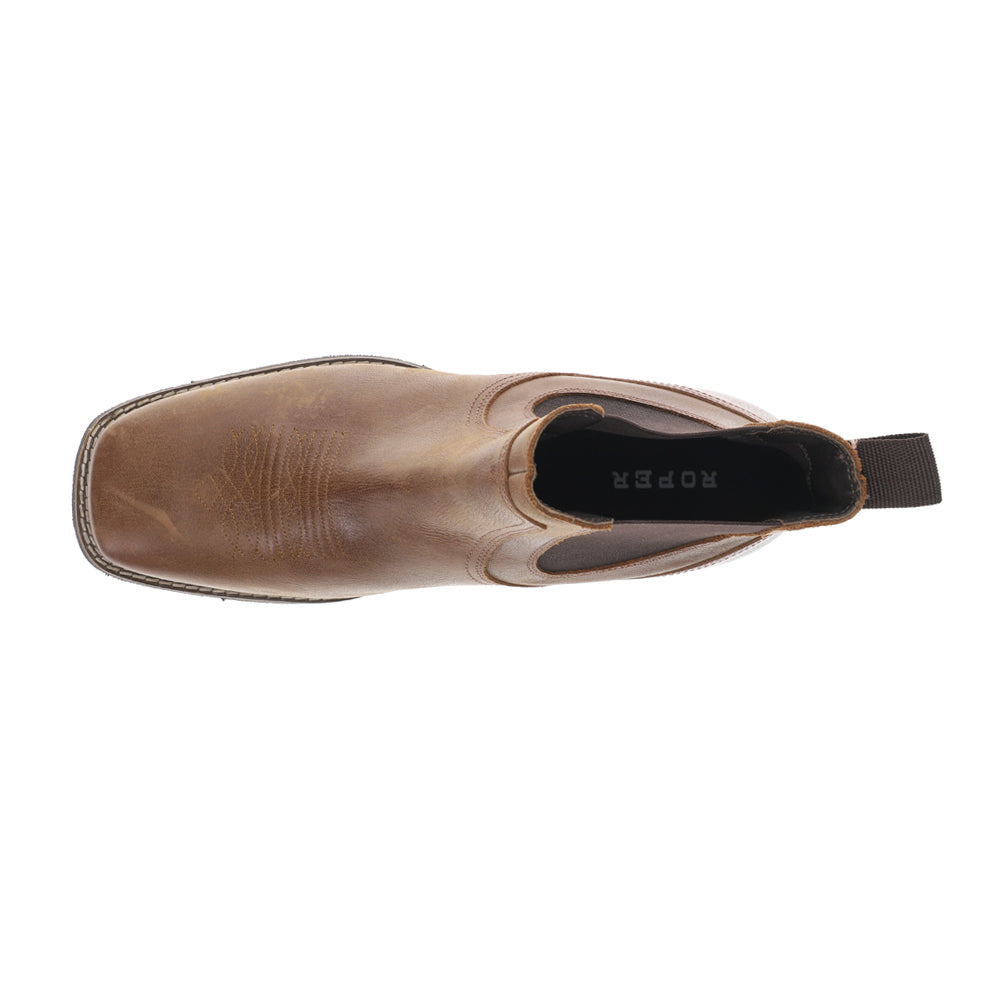 Shop Brown Mens Magnum Round Toe Chelsea Boots – Shoebacca