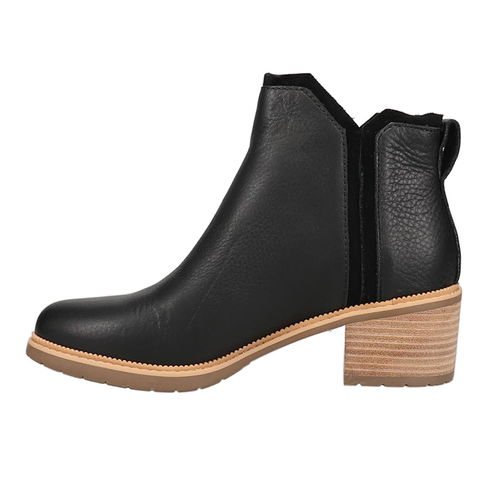 Shop Black Womens TOMS Hailey Round Toe Pull On Booties – Shoebacca