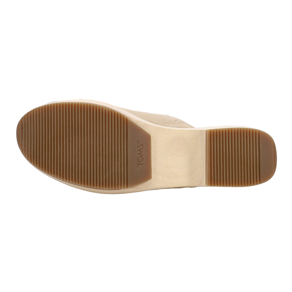Shop Beige Womens TOMS Addison Platform Mule Clogs – Shoebacca