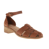 Shop Brown Womens Jaclyn Block Heel Fisherman Sandals – Shoebacca