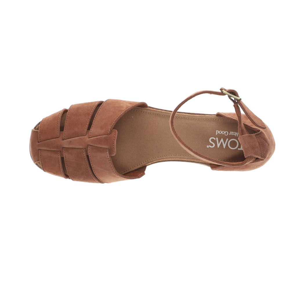 Shop Brown Womens Jaclyn Block Heel Fisherman Sandals – Shoebacca