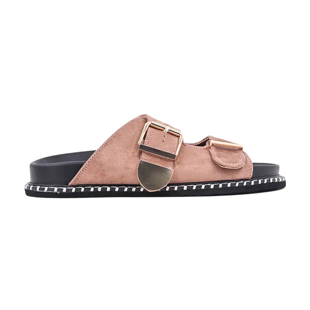 Shop Pink Womens Charlotte Slide Sandals – Shoebacca