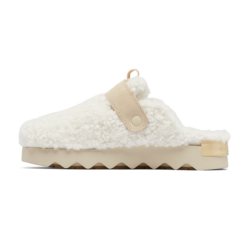 Shop Off White Womens Sorel Viibe Cozy Clogs – Shoebacca