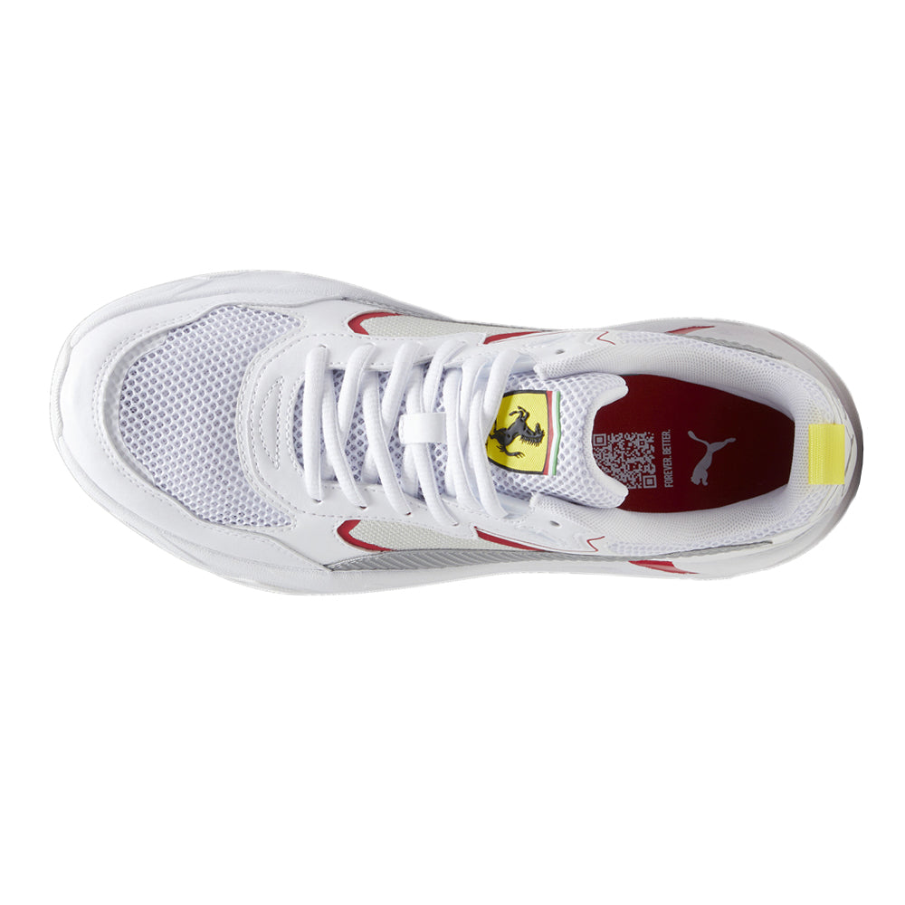 Shop White Mens Puma Scuderia Ferrari Trinity Lace Up Sneakers – Shoebacca