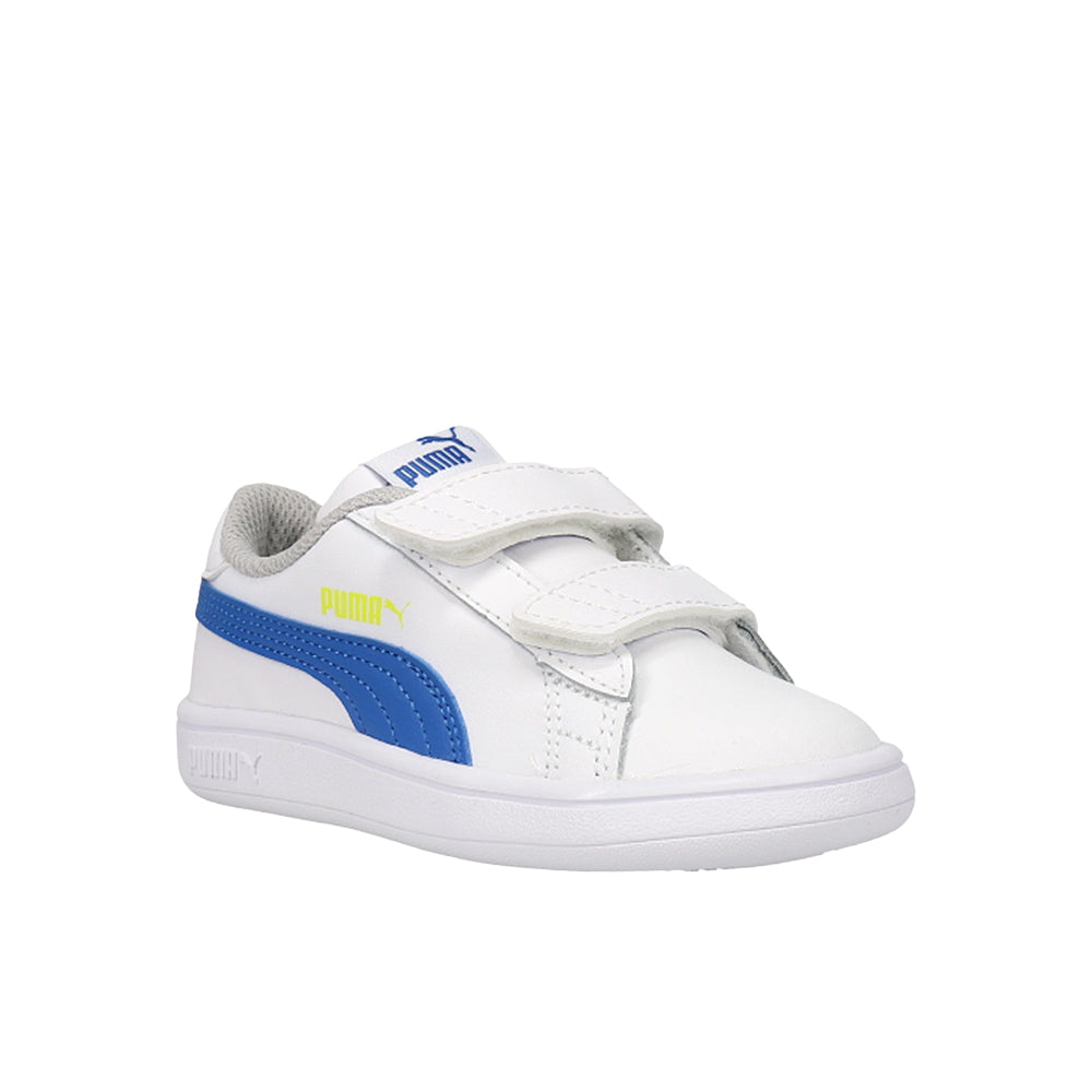 Shop White Boys Puma Smash V2 Slip On Sneakers (Toddler) – Shoebacca