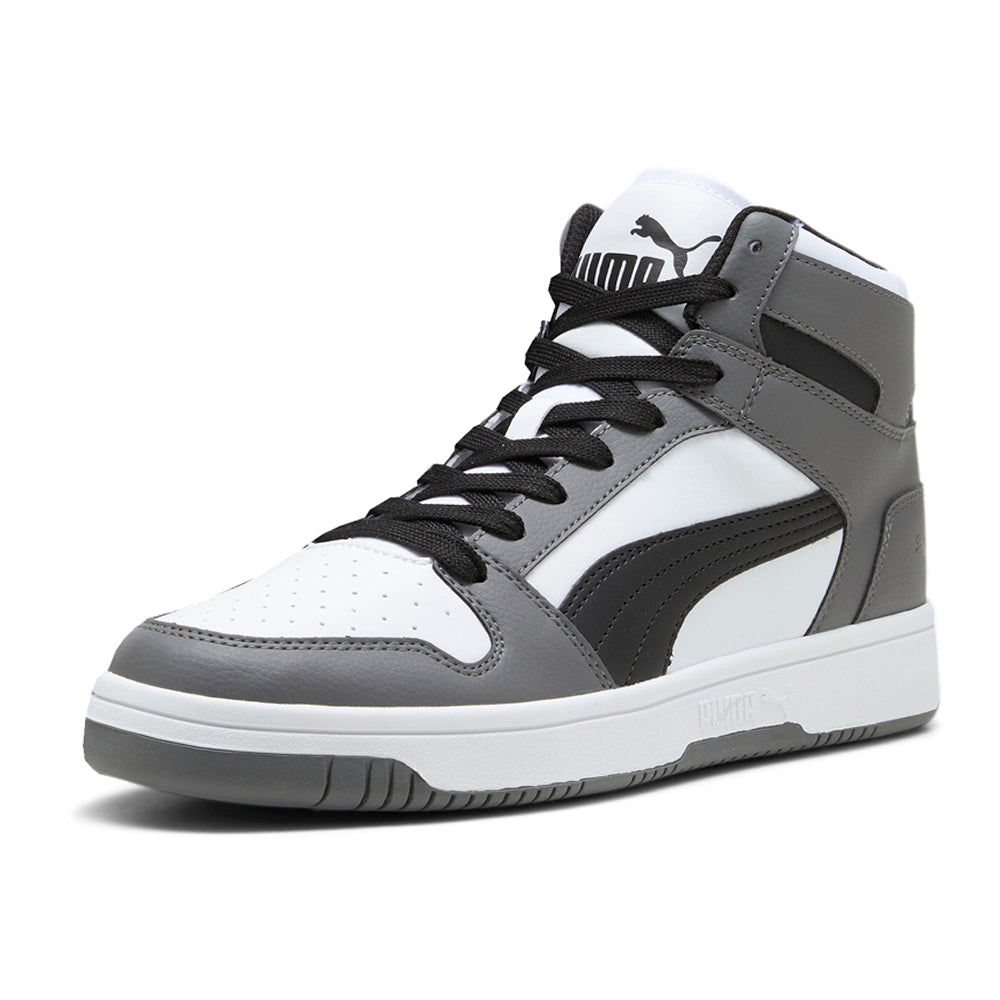 Shop Grey Mens Puma Rebound Layup High Top Sneakers – Shoebacca