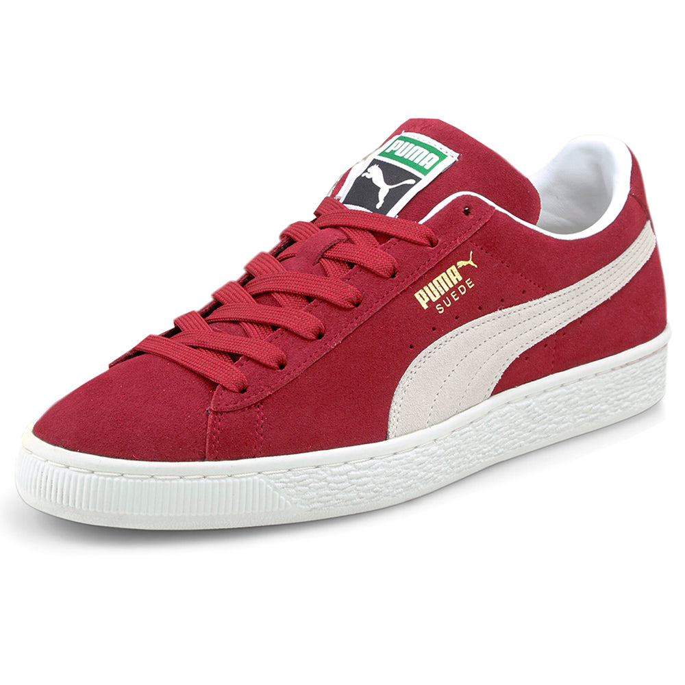 Shop Red Mens Puma Suede Classic XXI Lace Up Sneakers – Shoebacca