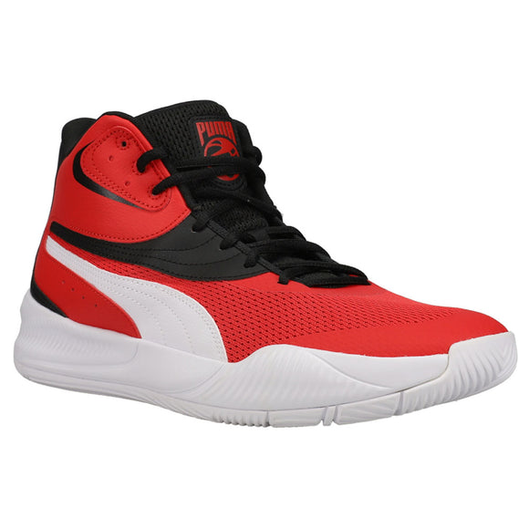 Shop Red Mens Puma Triple Mid Basketball Shoes – Shoebacca