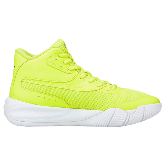 Shop Yellow Mens Puma Triple Mid Basketball Shoes – Shoebacca