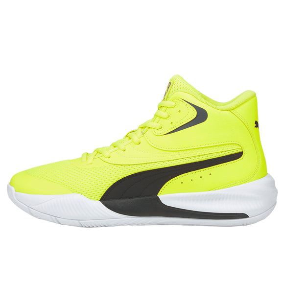 Shop Yellow Mens Puma Triple Mid Basketball Shoes – Shoebacca