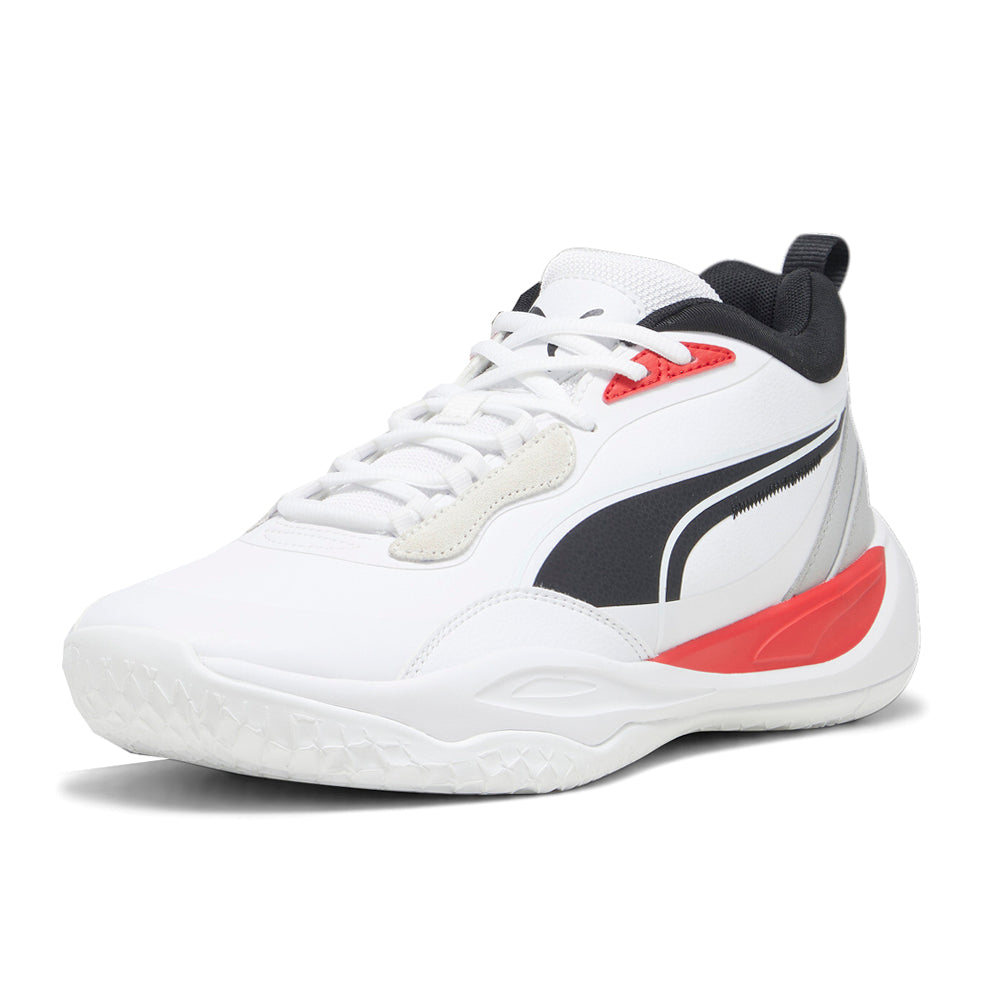 Shop White Mens Puma Playmaker Pro Plus Basketball Shoes – Shoebacca