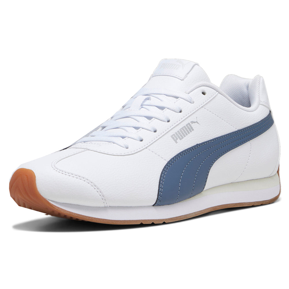 Shop White Mens Puma Turin III Lace Up Sneakers – Shoebacca