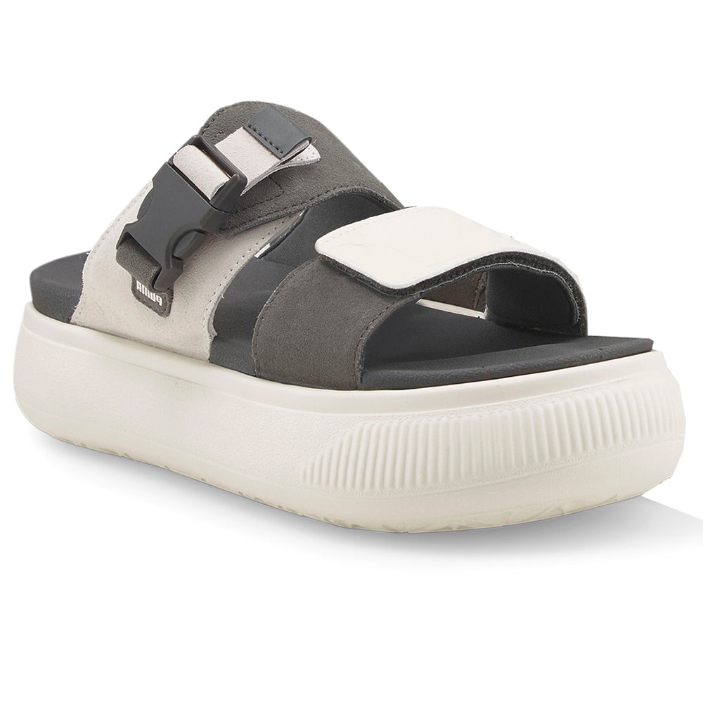 Shop White Womens Puma Suede Mayu Platform Sandals – Shoebacca