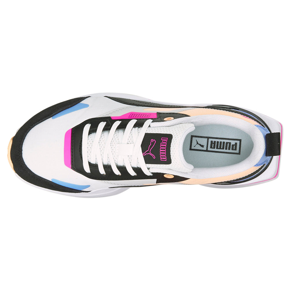 Shop White Womens Puma Kosmo Rider Bright Lace Up Sneakers – Shoebacca