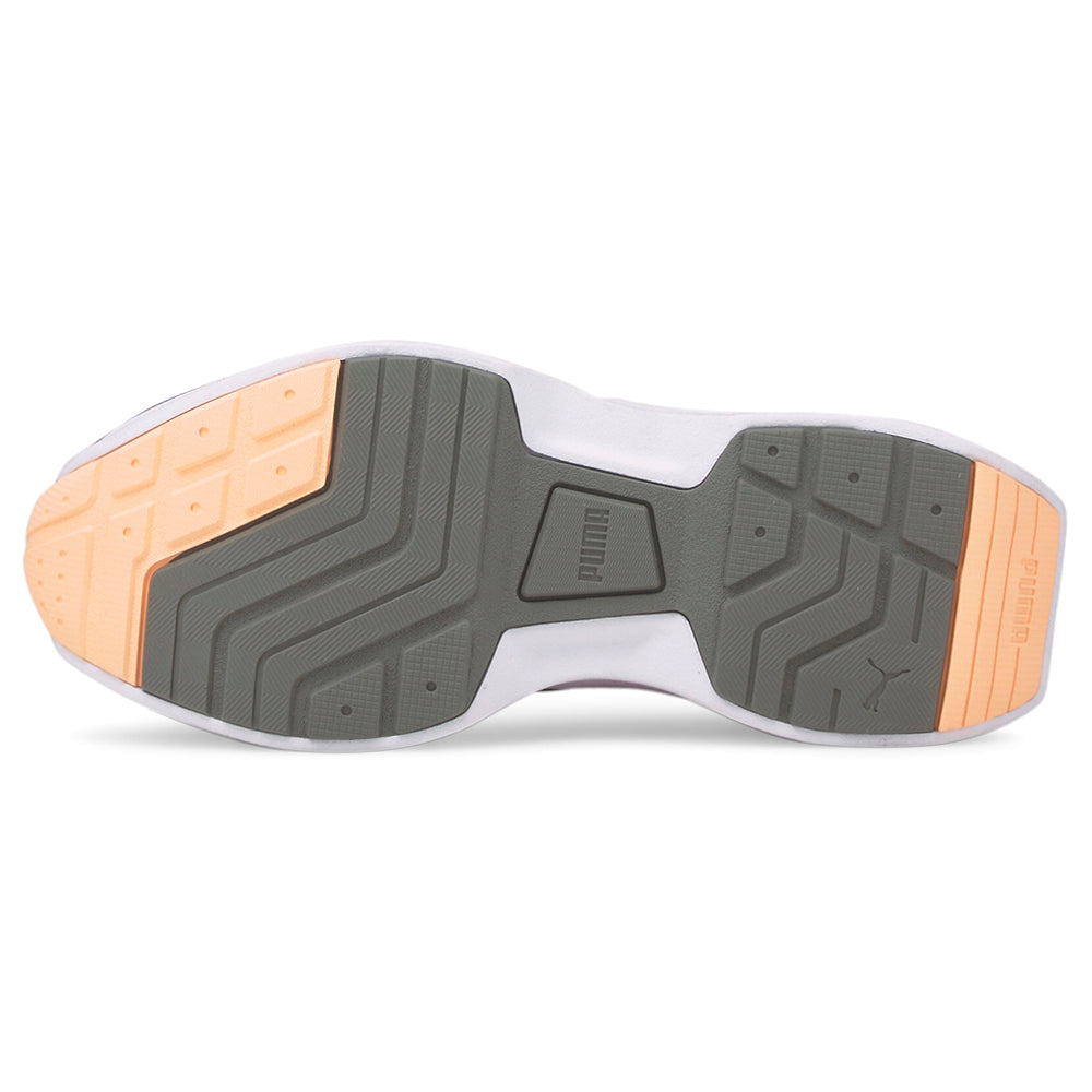 Shop White Womens Puma Kosmo Rider Bright Lace Up Sneakers – Shoebacca