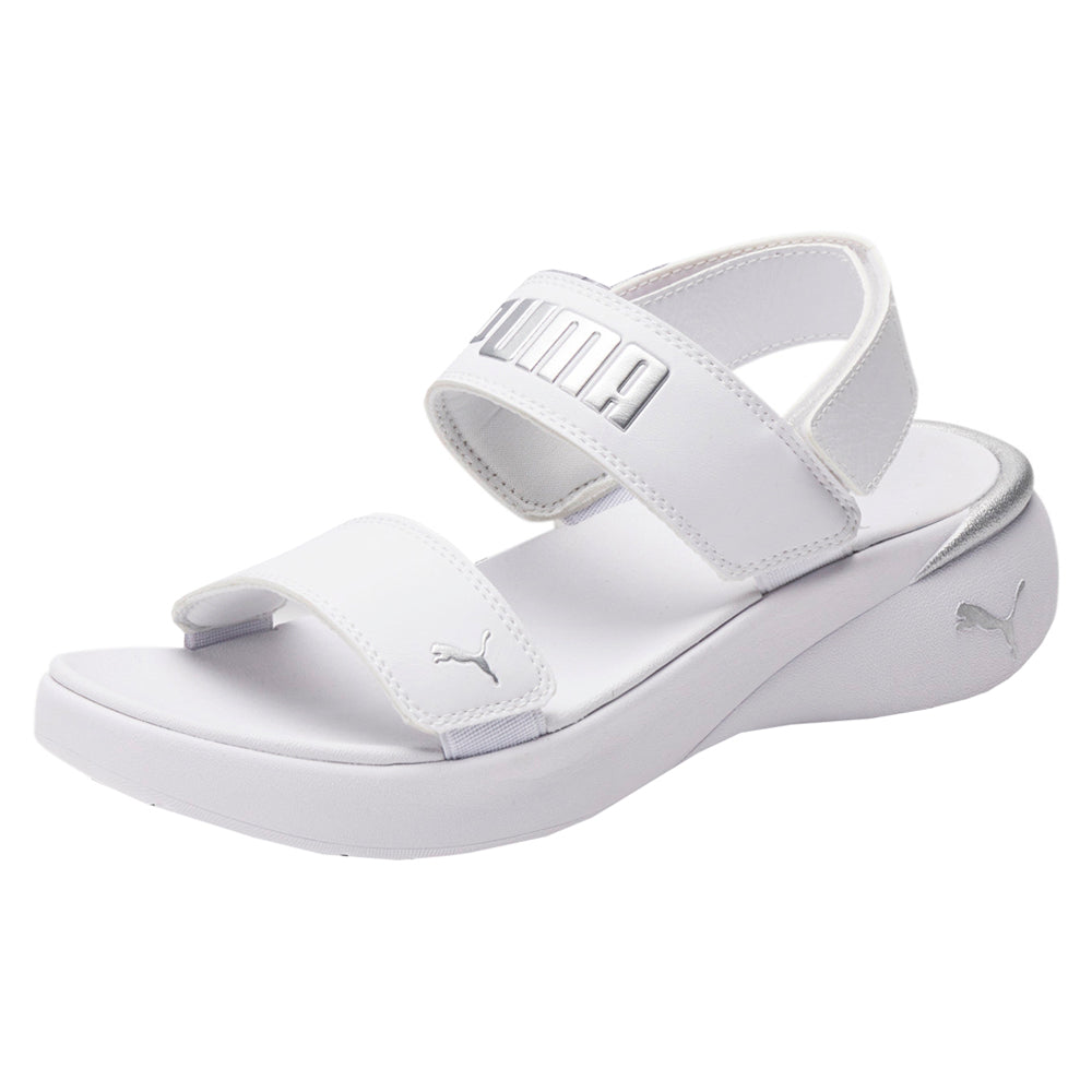 Shop White Womens Puma Lily Slingback Sandals – Shoebacca