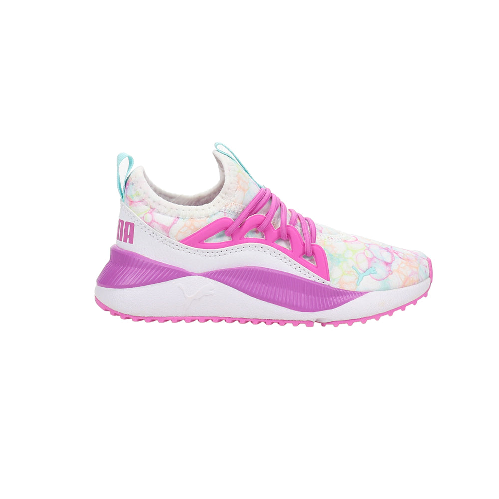 Shop Pink, Purple, White Girls Puma Pacer Future Alllure Bubble Dye ...