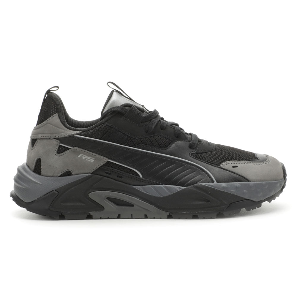 Shop Black Mens Puma Rs-Trck Slate Lace Up Sneakers – Shoebacca