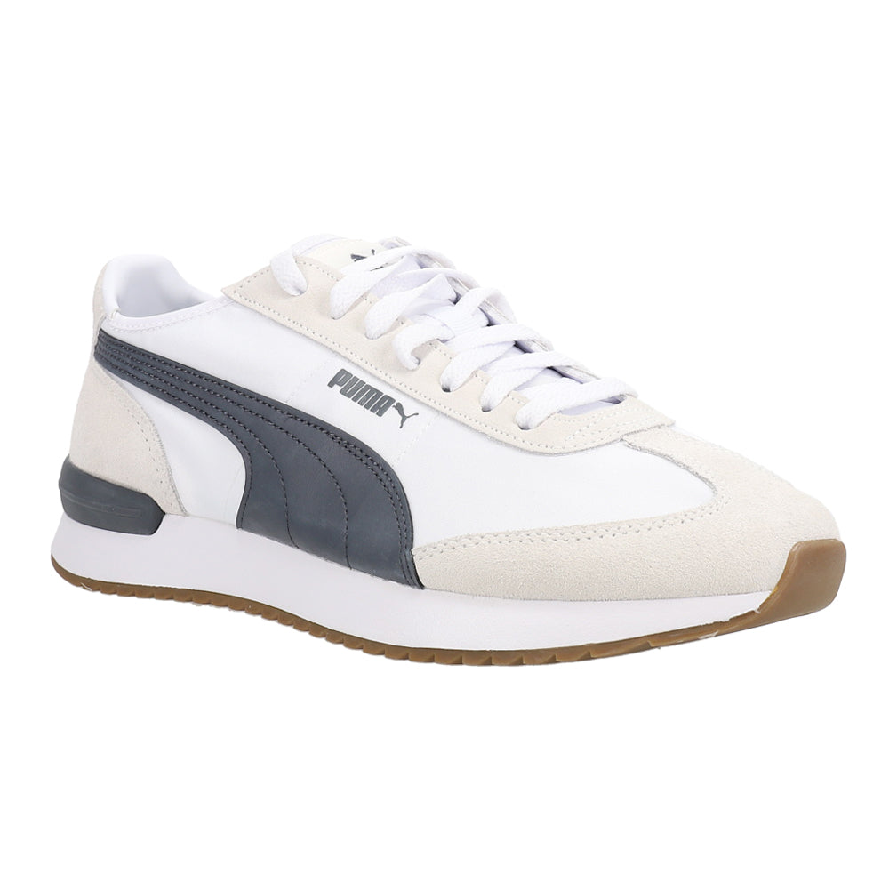 Shop White Mens Puma R78 Wind Nylon Lace Up Sneakers – Shoebacca