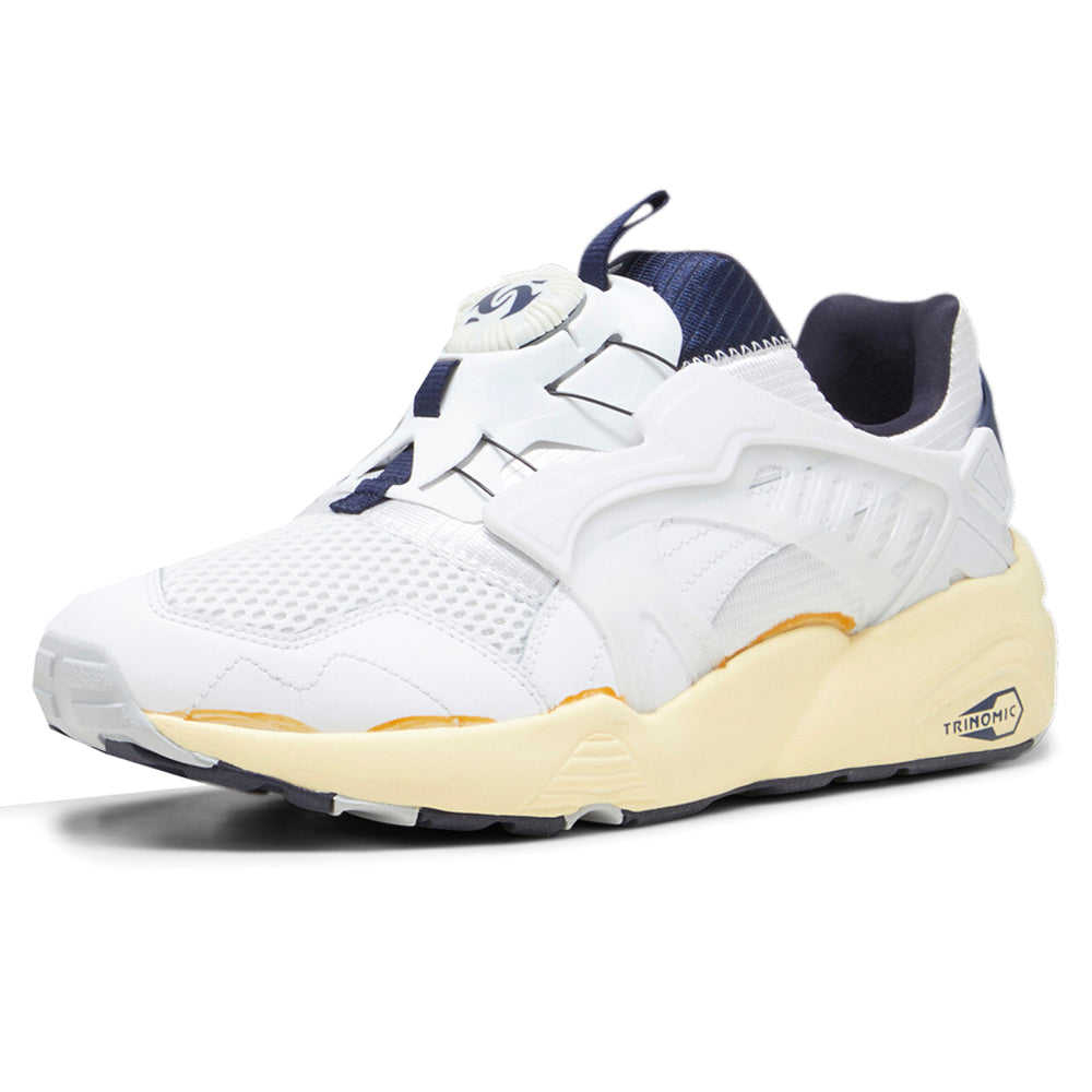 Shop White Mens Puma Disc Blaze The Neverworn Lace Up Sneakers – Shoebacca