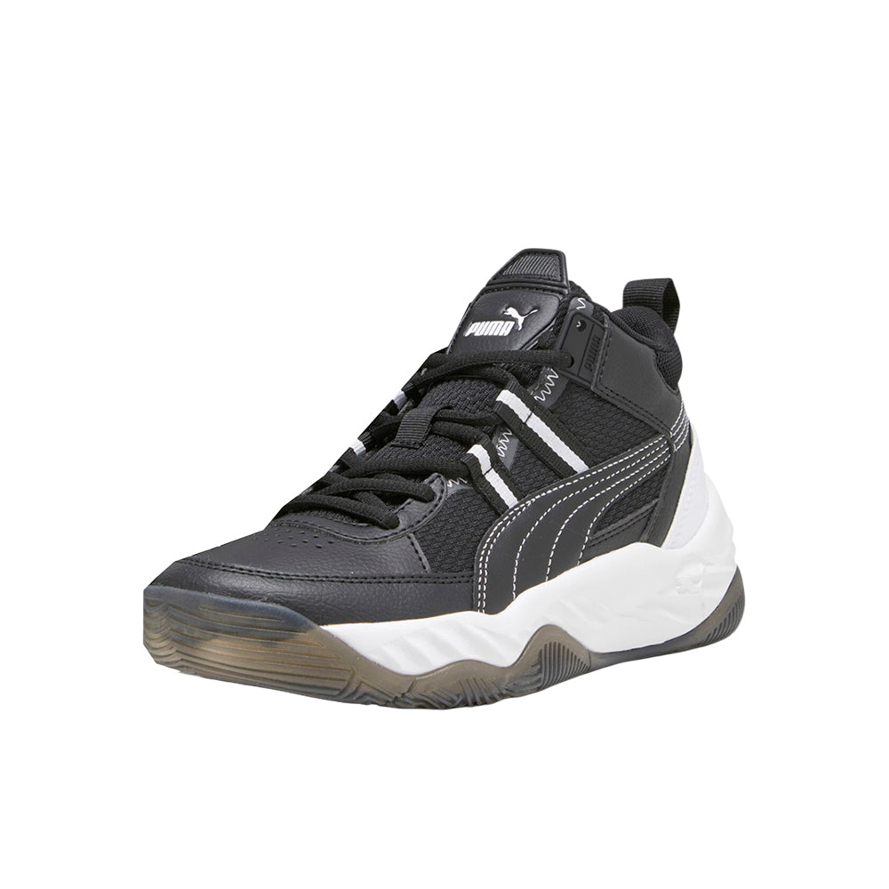 Shop Black Boys Puma Rebound Future Next Gen Lace Up Sneakers (Big Kid ...