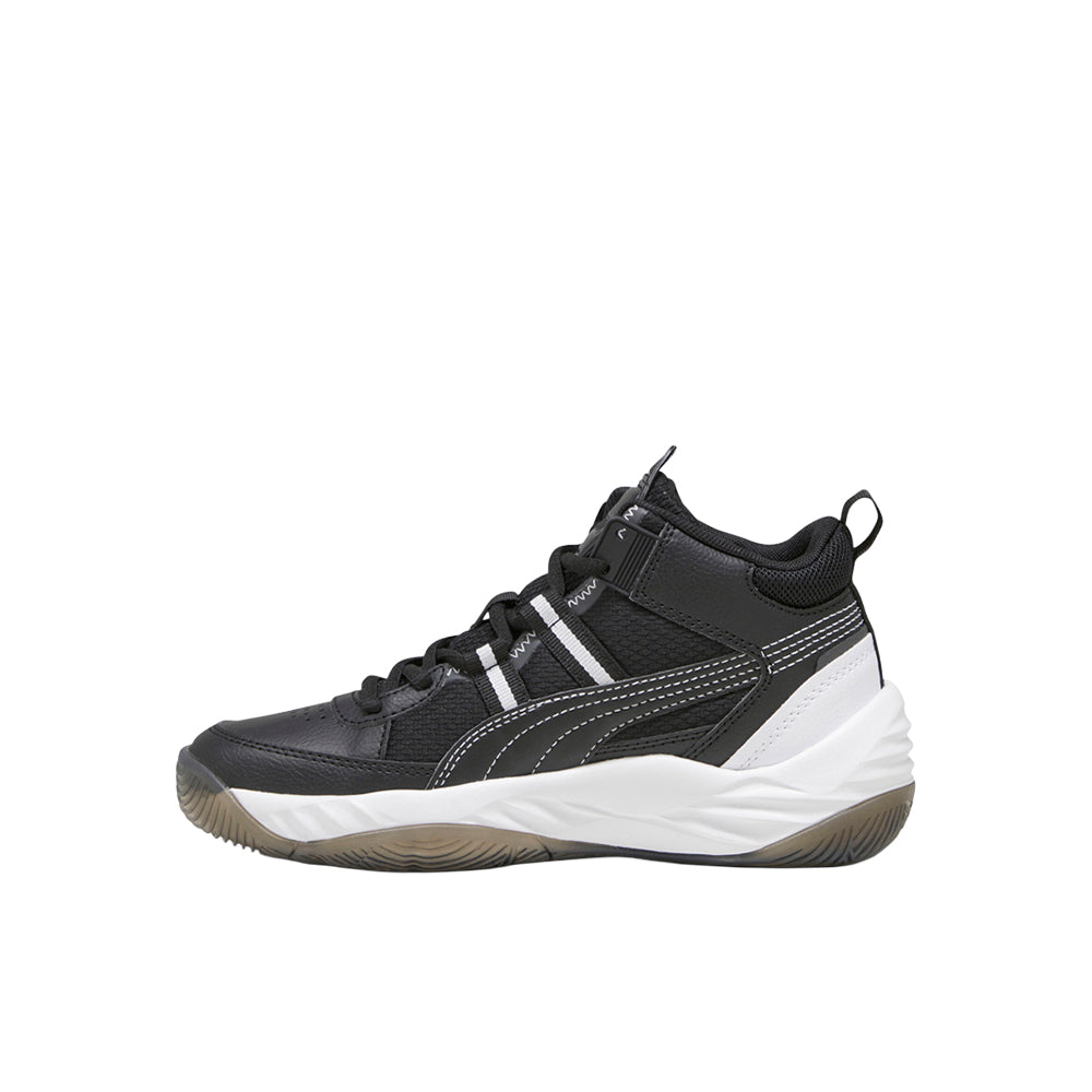 Shop Black Boys Puma Rebound Future Next Gen Lace Up Sneakers (Big Kid ...