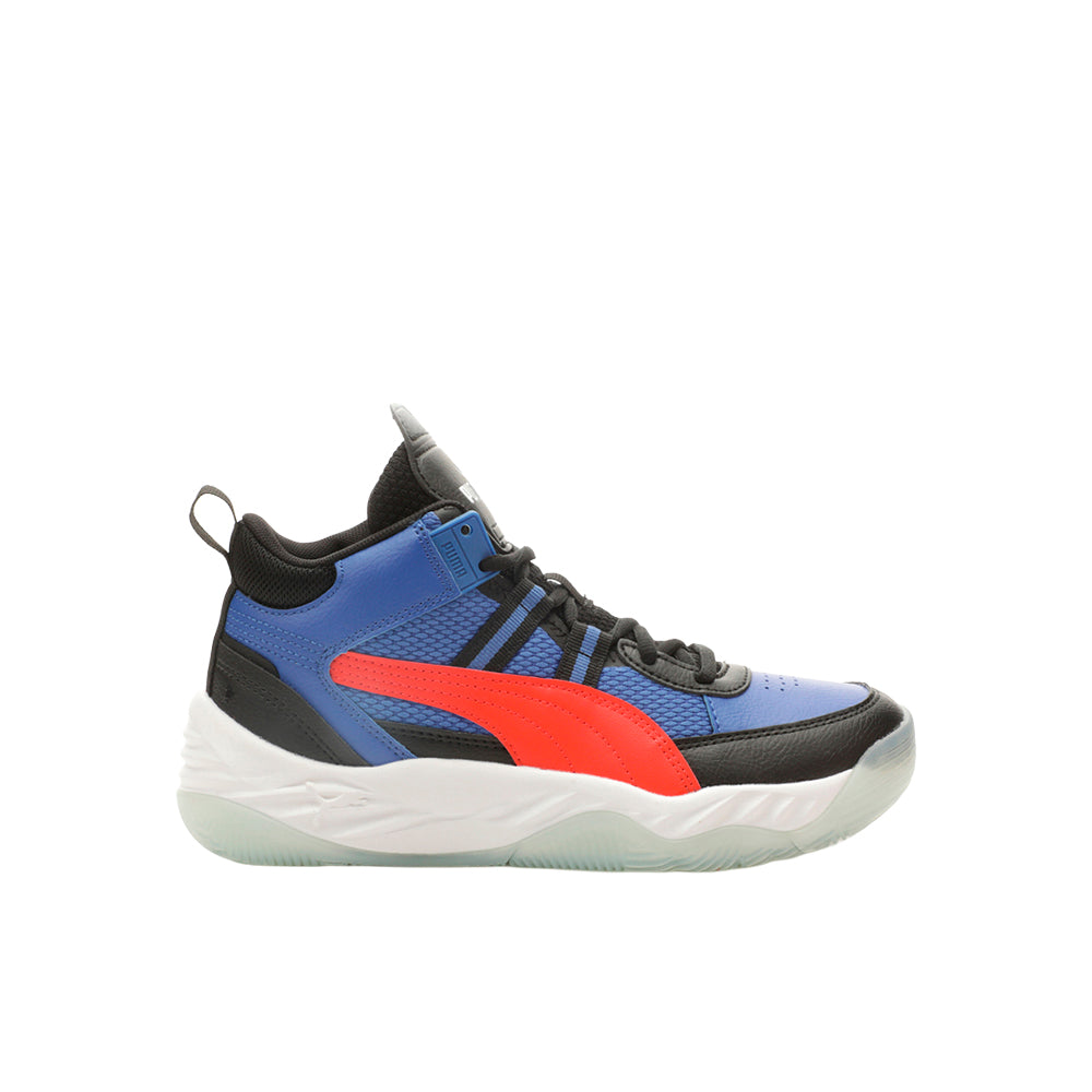Shop Blue Boys Puma Rebound Future Next Gen Lace Up Sneakers (Big Kid ...