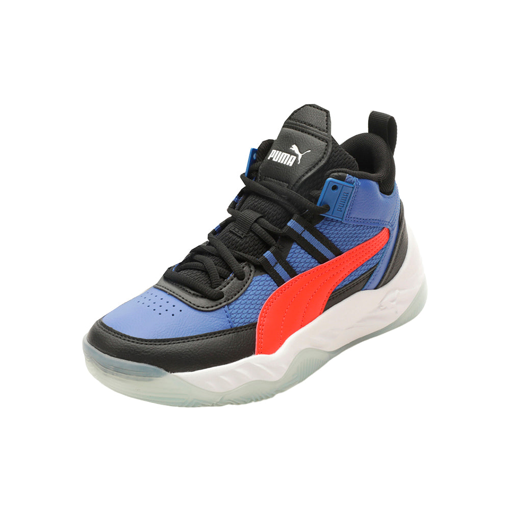 Shop Blue Boys Puma Rebound Future Next Gen Lace Up Sneakers (Big Kid ...