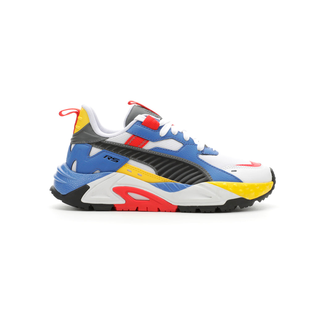 Shop Blue, White Girls Puma Rs-Trck Primary Lace Up Sneakers (Big Kid ...