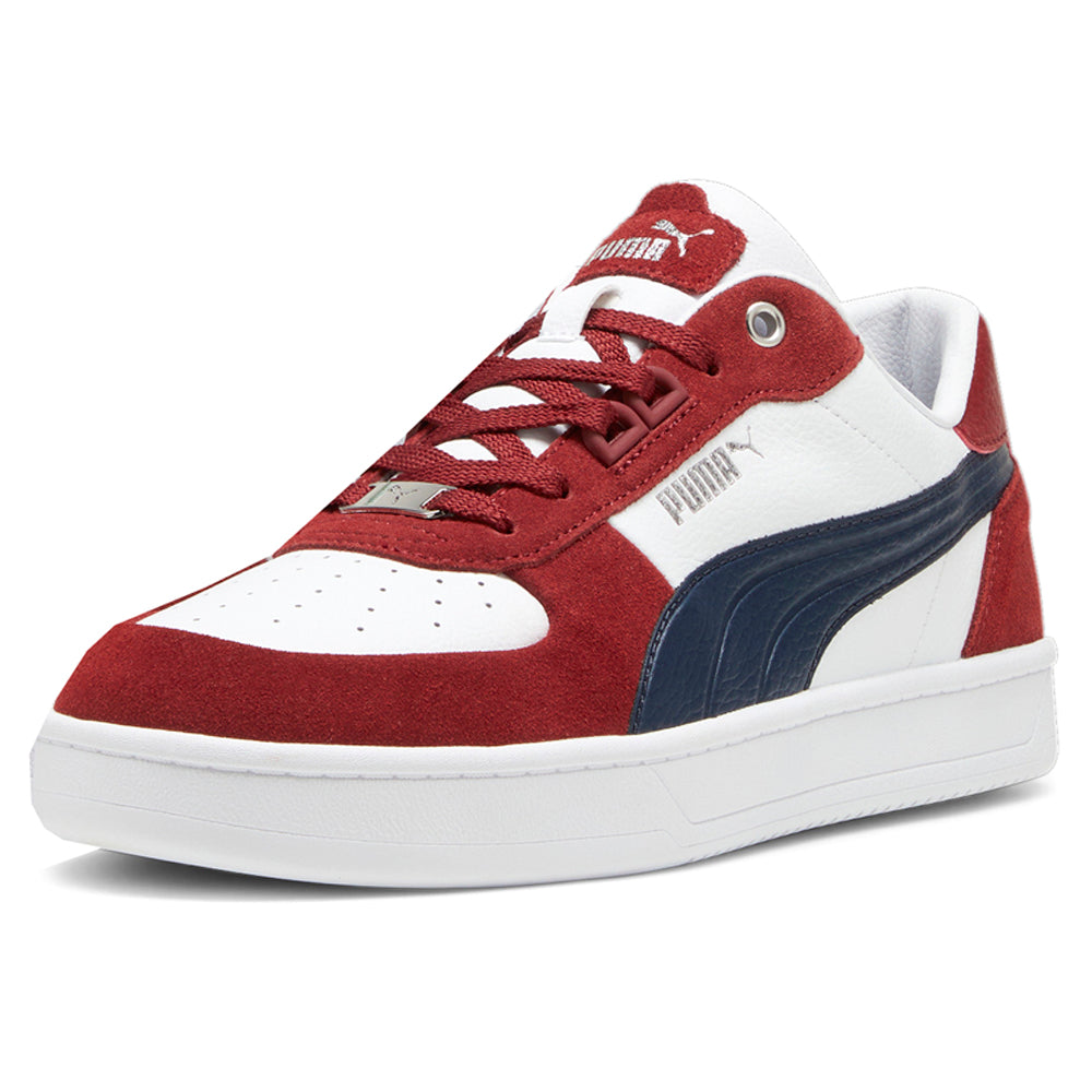 Shop Red Mens Puma Caven 2.0 Lux SD Lace Up Sneakers – Shoebacca