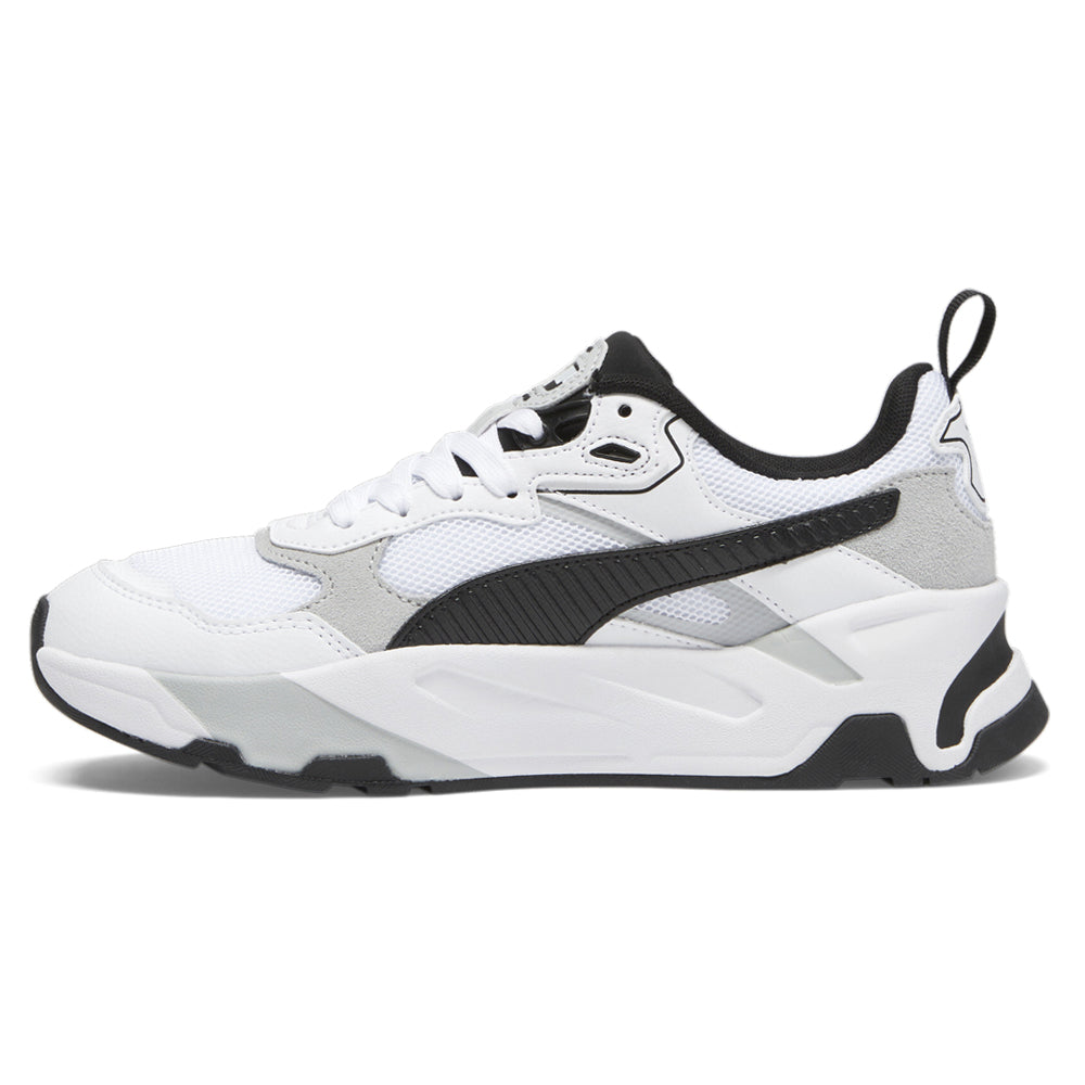 Shop White Womens Puma Trinity Lace Up Sneakers – Shoebacca