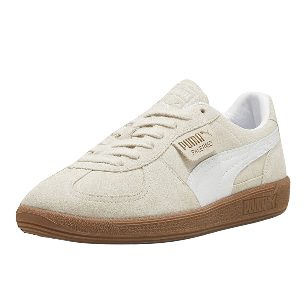 Shop Beige Mens Puma Palermo Lace Up Sneakers – Shoebacca