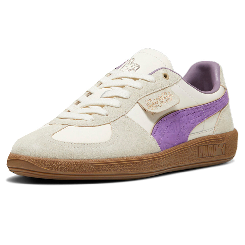 Shop Off White, Purple Womens Puma Palermo x SC Lace Up Sneakers ...