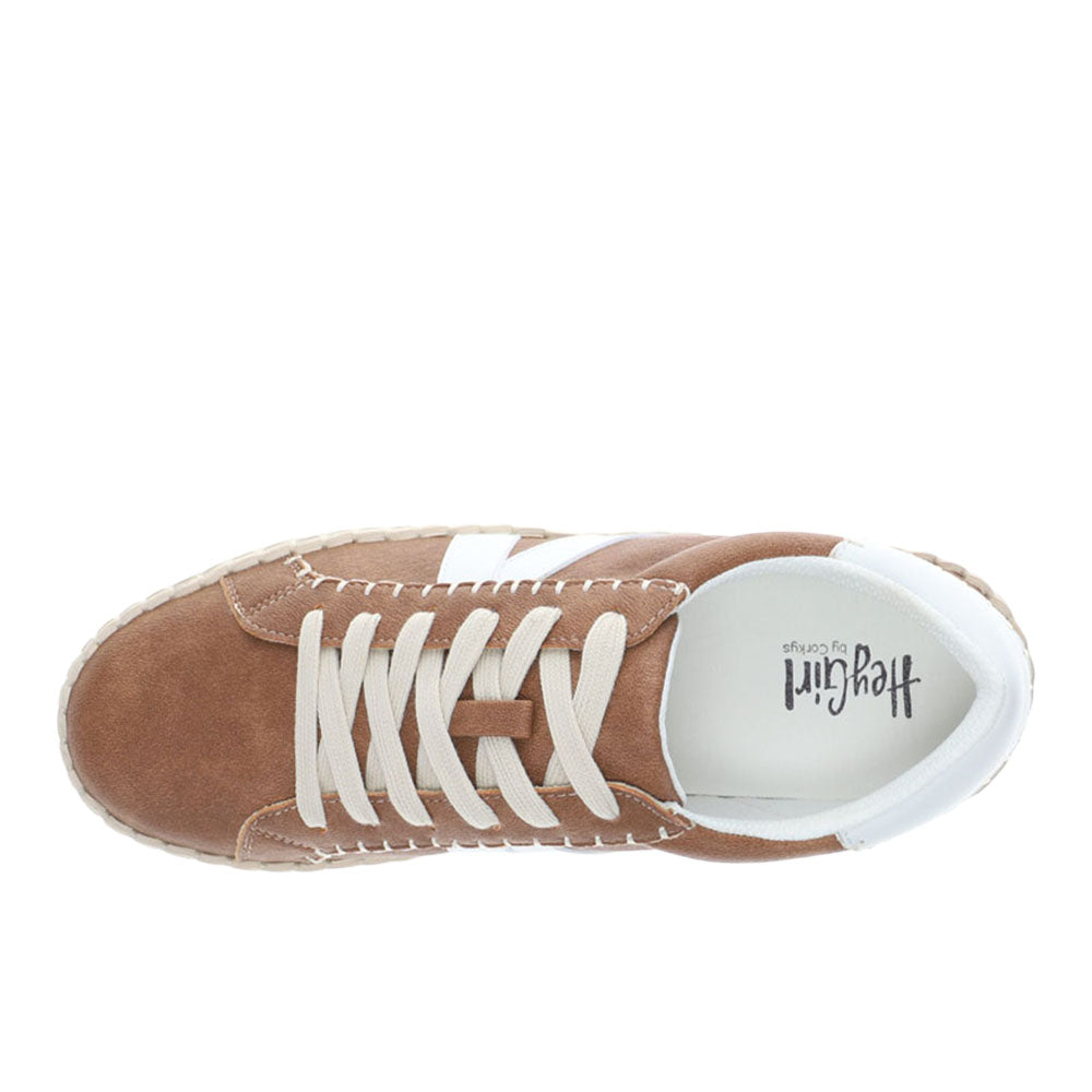 Shop Brown Womens Friend Zone Lace Up Sneakers – Shoebacca