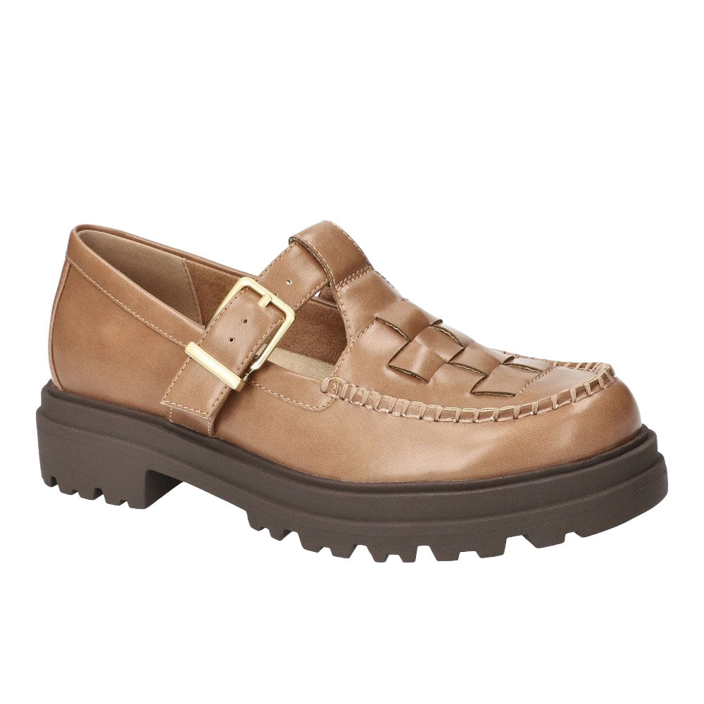 Shop Beige Womens Makell Comfort Lug Sole Slip On Loafers – Shoebacca