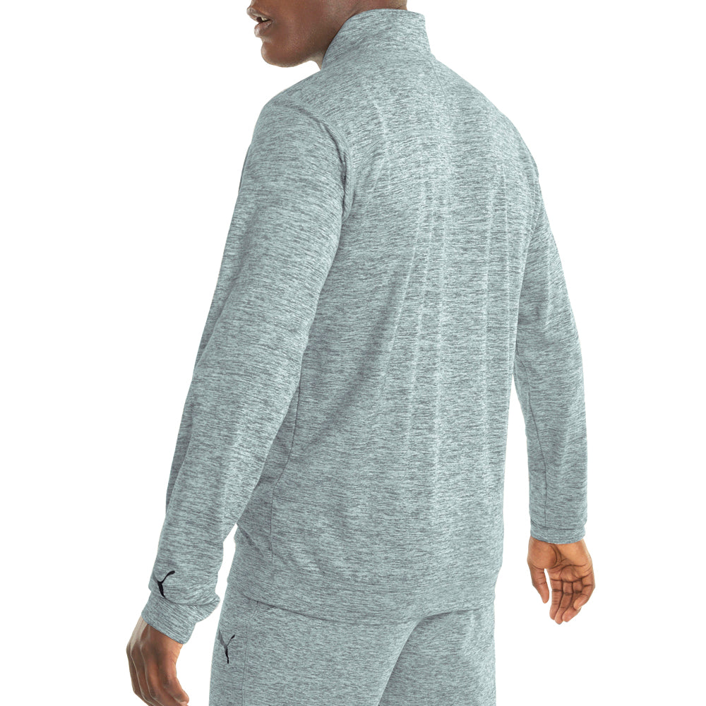 Shop Grey Mens Puma Cloudspun Training Full Zip Jacket – Shoebacca