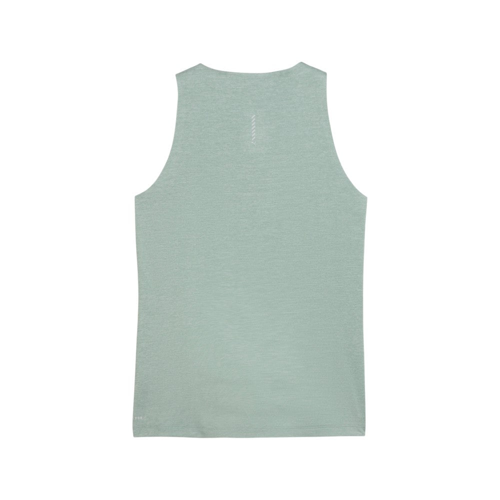 Shop Green Womens Run Cloudspun Crew Neck Athletic Tank Top – Shoebacca