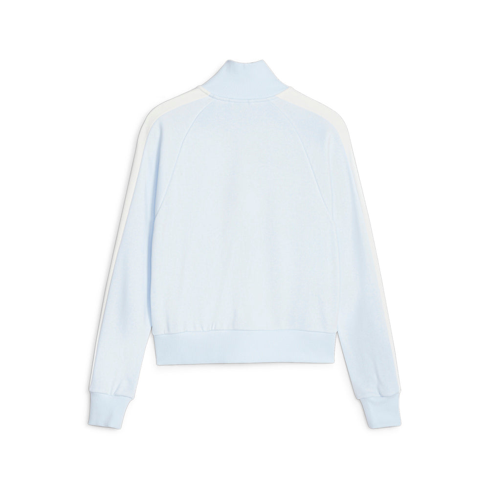 Shop Blue Womens Puma Iconic T7 Full Zip Track Jacket – Shoebacca