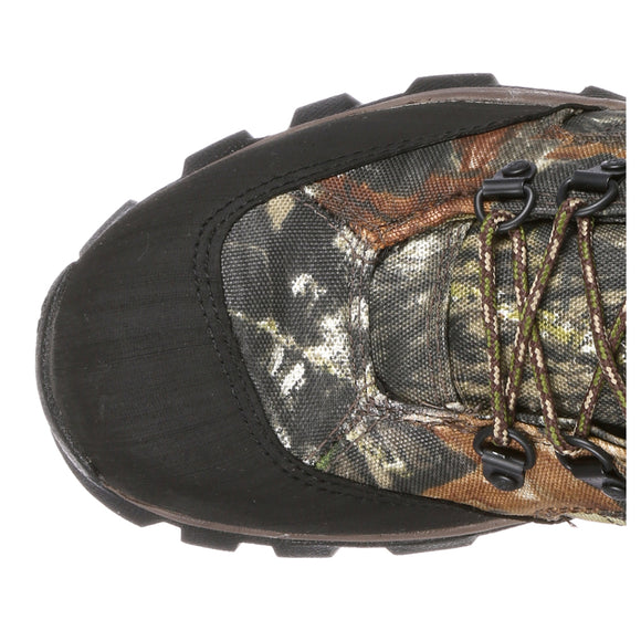 Shop Green Mens Rocky Lynx Waterproof Camo Round Toe Pull On Snake ...