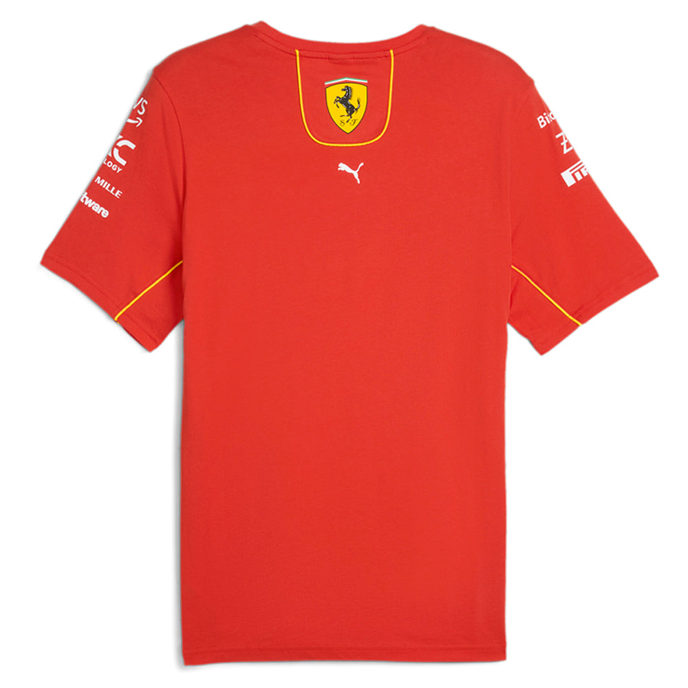 Shop Red Mens Puma Sf Team Logo Crew Neck Short Sleeve T-Shirt – Shoebacca
