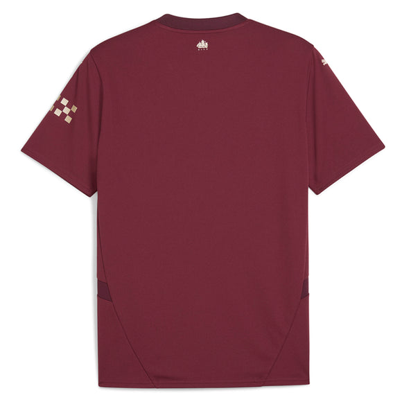 Shop Red Mens Puma MCFC Third V Neck Short Sleeve SoccerJersey – Shoebacca