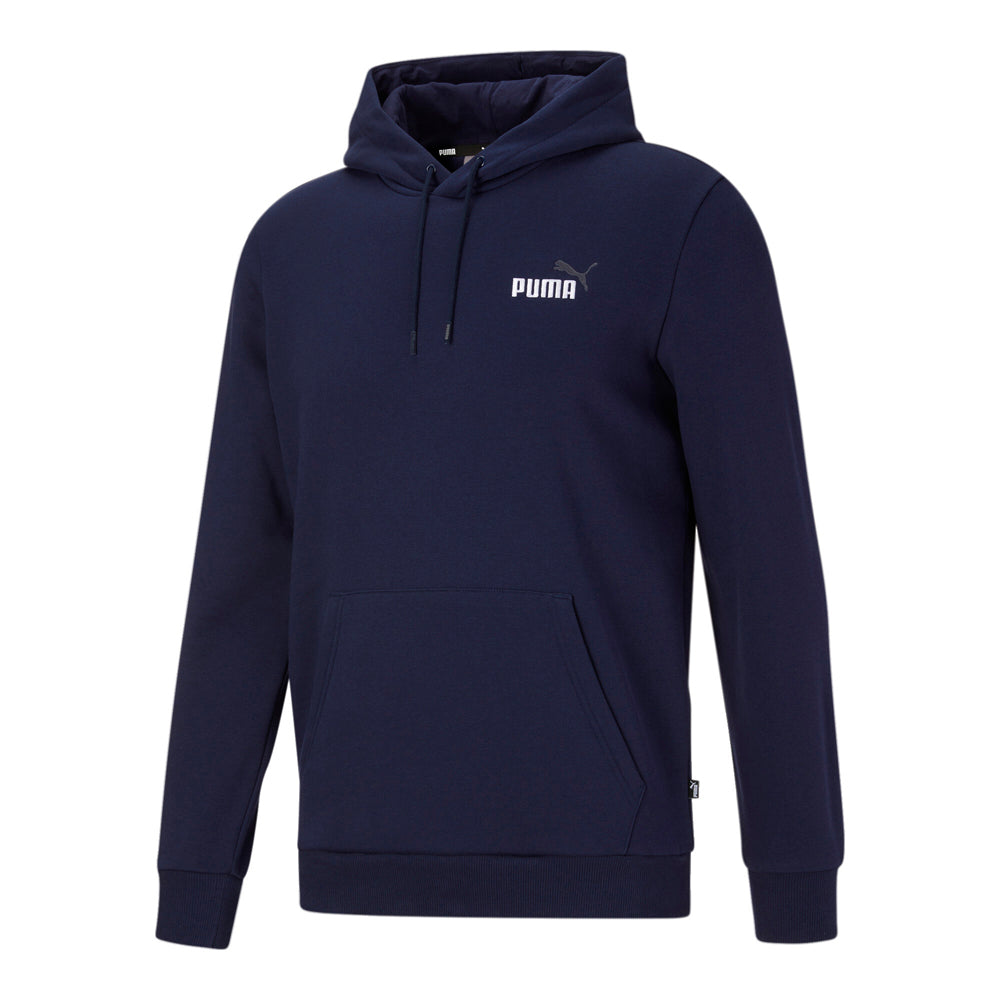 Shop Blue Mens Essentials Embroidered Logo Pullover Hoodie – Shoebacca