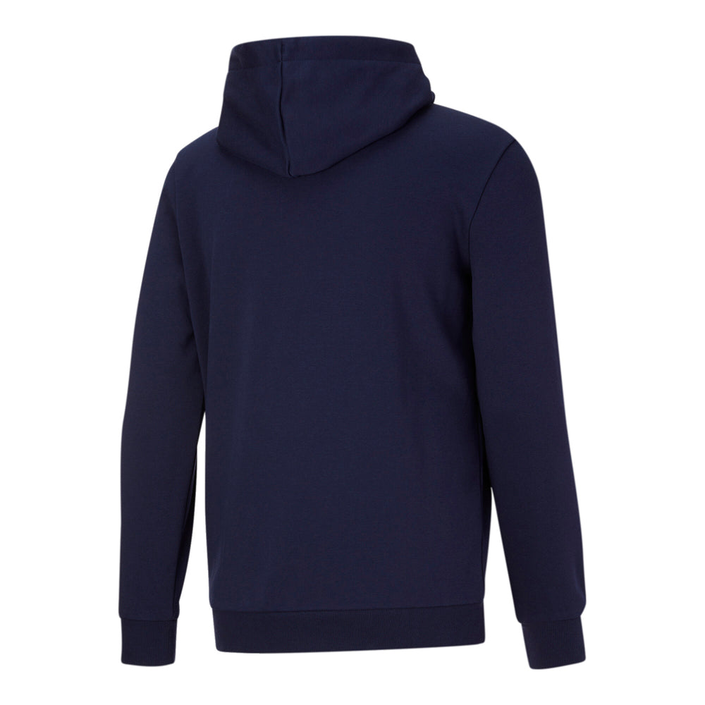 Shop Blue Mens Essentials Embroidered Logo Pullover Hoodie – Shoebacca