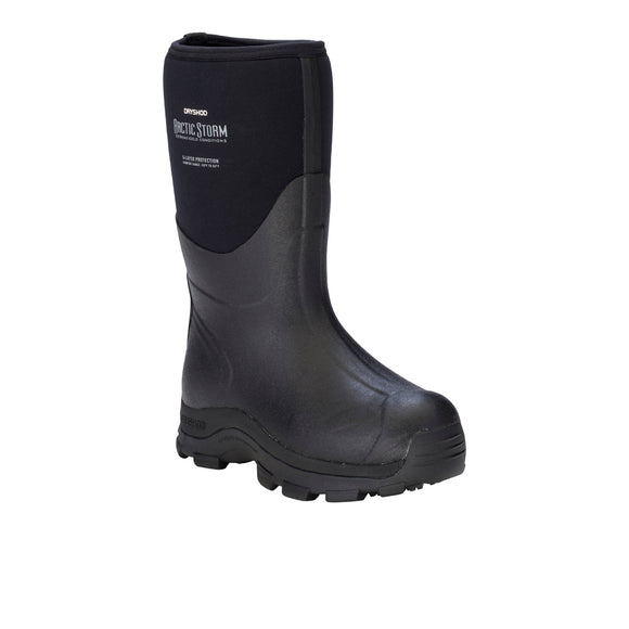 Shop Black Mens Dryshod Arctic Storm Mid 14 Inch Waterproof Soft Toe ...