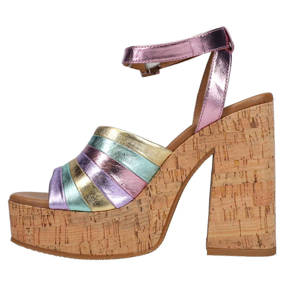 Shop Gold, Multi, Pink, Purple Womens Steve Madden Delvina Metallic ...