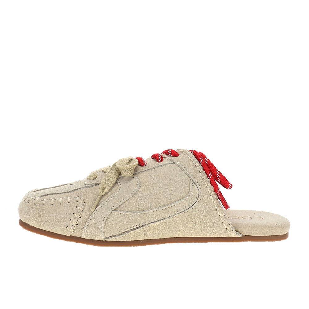 Shop Beige Womens Devyn Mule Sneakers – Shoebacca