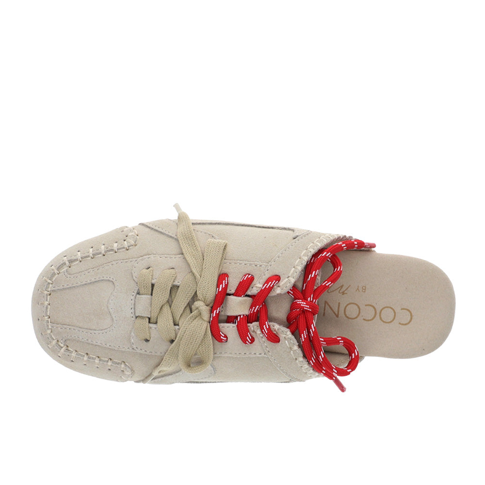 Shop Beige Womens Devyn Mule Sneakers – Shoebacca