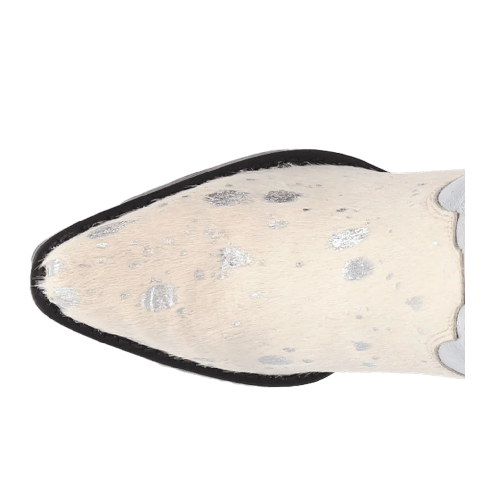 Shop Silver, White Womens Take No Bull Leather Boots – Shoebacca