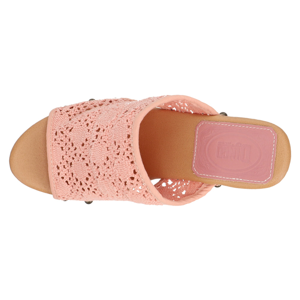 Shop Pink Womens Dingo Crafty Studded Platform Clogs – Shoebacca